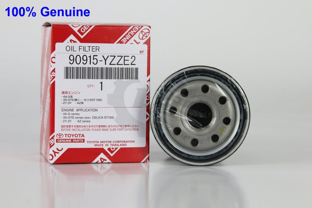 5 x Toyota Genuine Oil Filter 90915-YZZE2 Aus ref: Z432 Camry Rav4 Tar ...