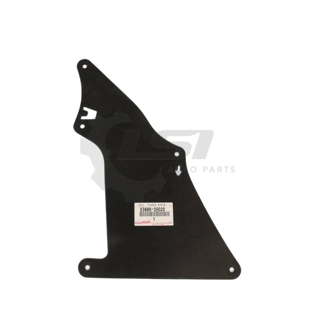 GENUINE Toyota Prado 120 Series 2003-2009 Front Fender Guard Rear Spla ...