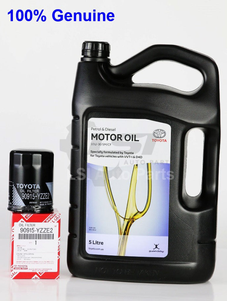 Toyota Genuine Oil Filter + Toyota Genuine Oil – LSI Auto Parts